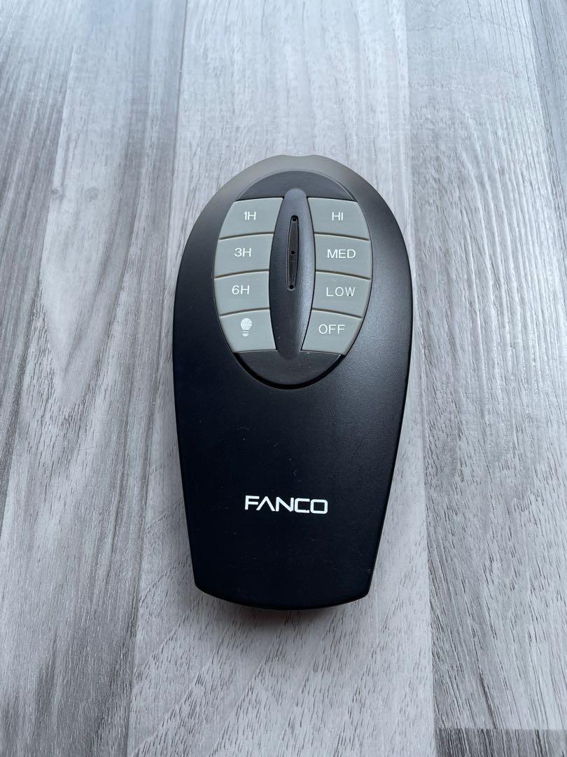 Fanco Remote Controller - Transmitter only, TV & Home Appliances, TV ...