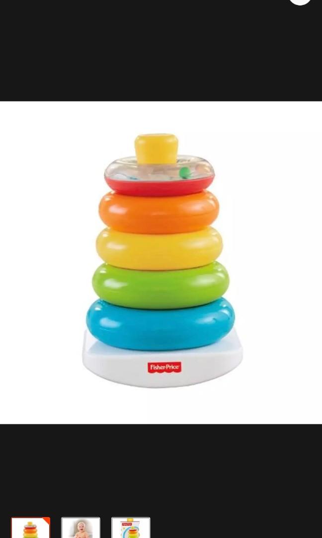 Fisher Price Stacking Rings, Babies & Kids, Infant Playtime on Carousell