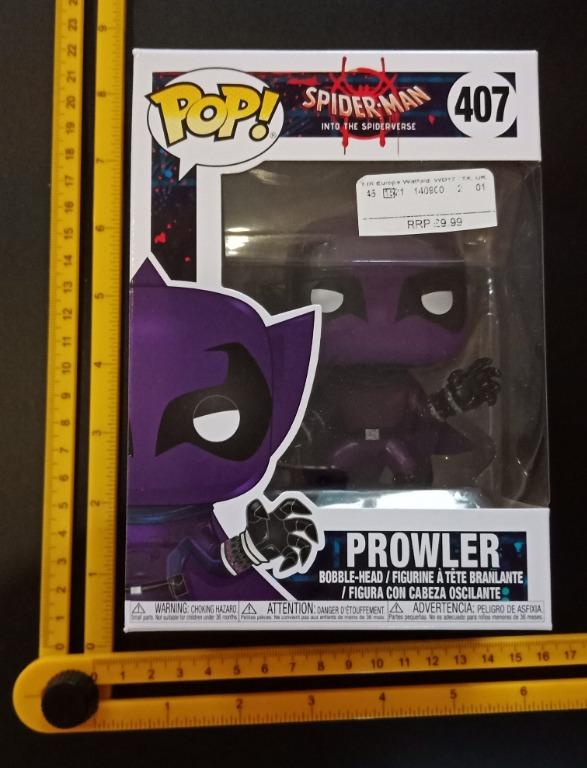 FUNKO Prowler Spider-Man Into The Spider Verse Pop 407 Collectible ...