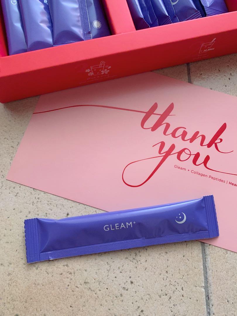 Gleam+ Collagen, Food & Drinks, Beverages on Carousell