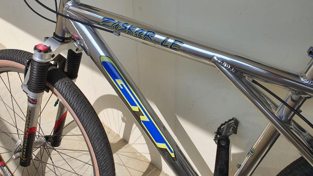 GT Zaskar LE 1996 retro decal set, Sports Equipment, Bicycles & Parts ...