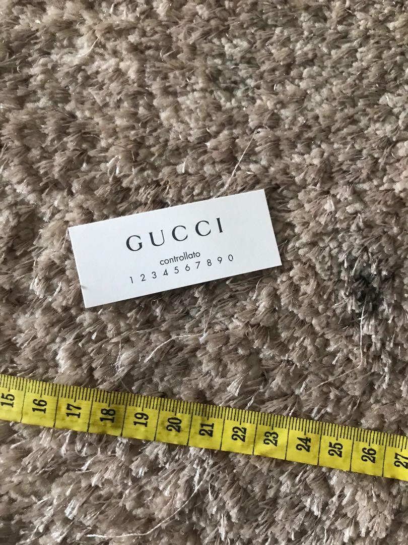 gucci controllato orginal Gucci booklet book card gucci authentic card ...