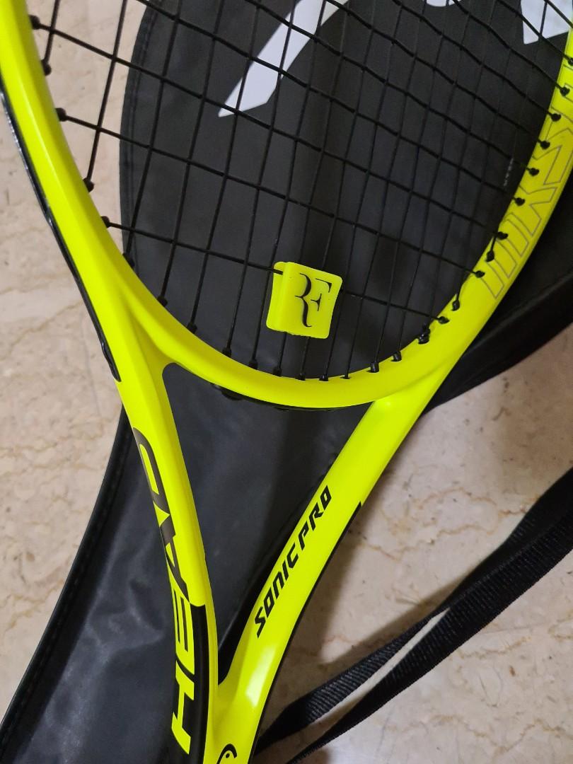 HEAD TENNIS RACKET Sonic Pro, Sports, Sports & Games Equipment on Carousell