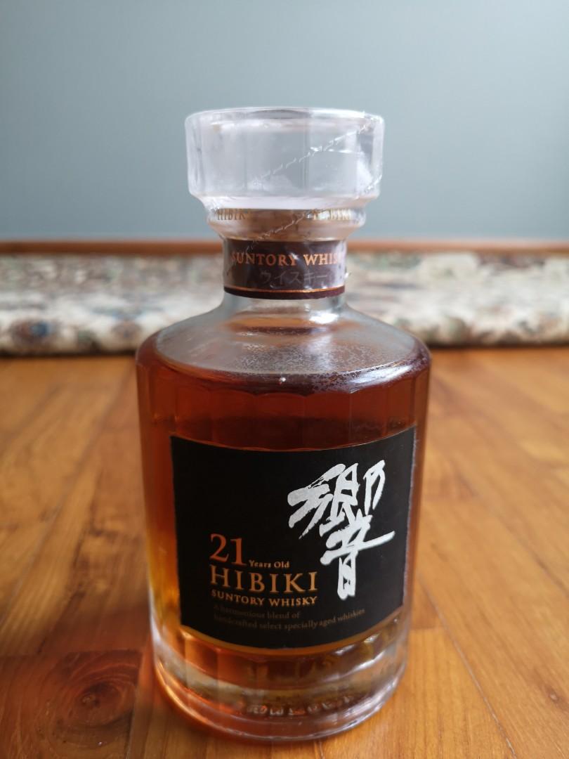 Hibiki 21 with box 350ml, Food & Drinks, Alcoholic Beverages on Carousell