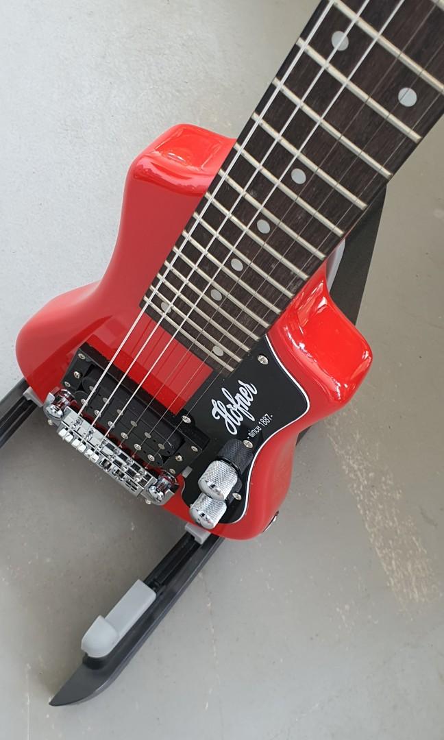 Hofner Shorty Mini Travel Electric Guitar, Hobbies & Toys, Music ...