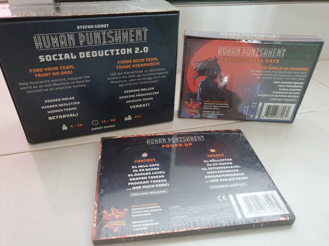Human Punishment + Project: Hell Gate Expansion, Hobbies & Toys, Toys ...