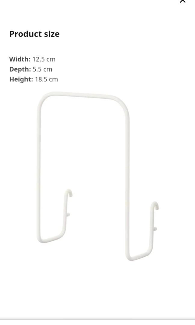 Ikea SKADIS Letter Holder Pegboard Accessories, Furniture & Home Living ...