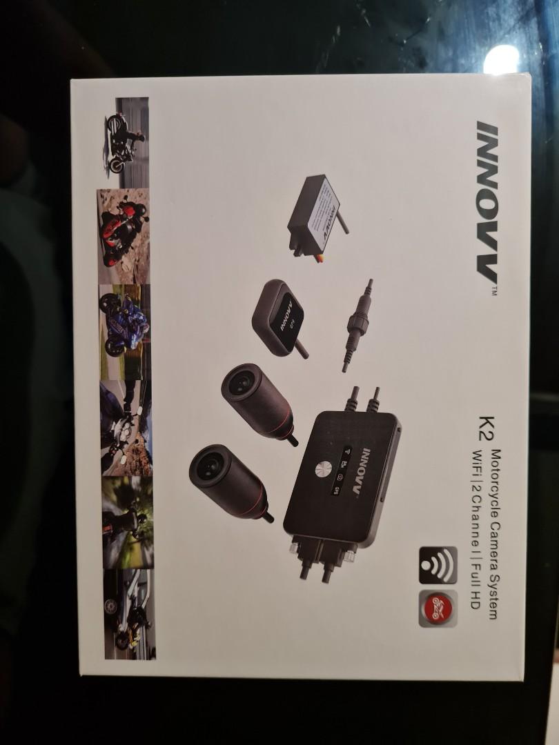 Motorbike camera INNOVV K2 Front Rear Full HD Motorcycle Camera ...