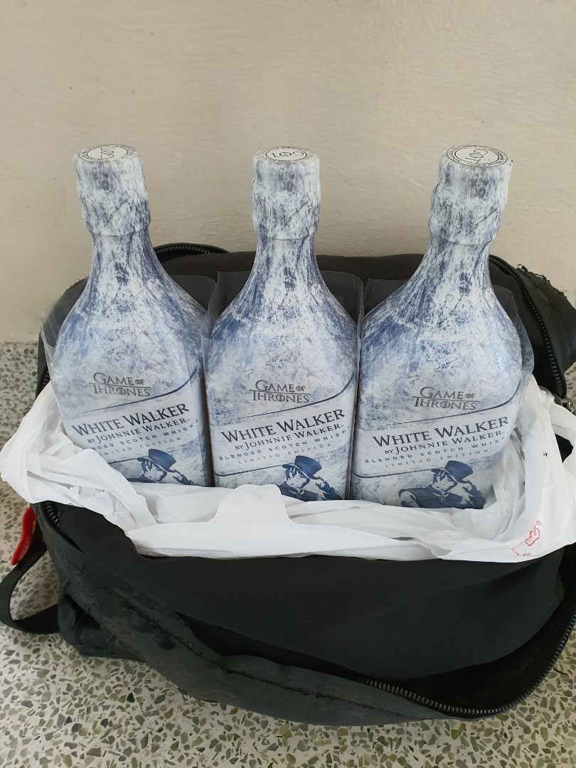 Johnnie Walker, WHITE WALKER EDITION 1Liter, Food & Drinks, Alcoholic ...
