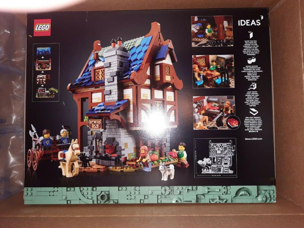 LEGO 21325 - IDEAS - Medieval Blacksmith, Toys & Games, Bricks ...