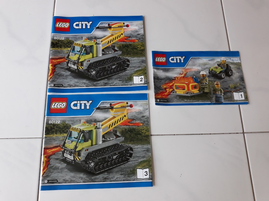 Lego 60122 - Volcano Explorer Truck Set (USED), Hobbies & Toys, Toys ...