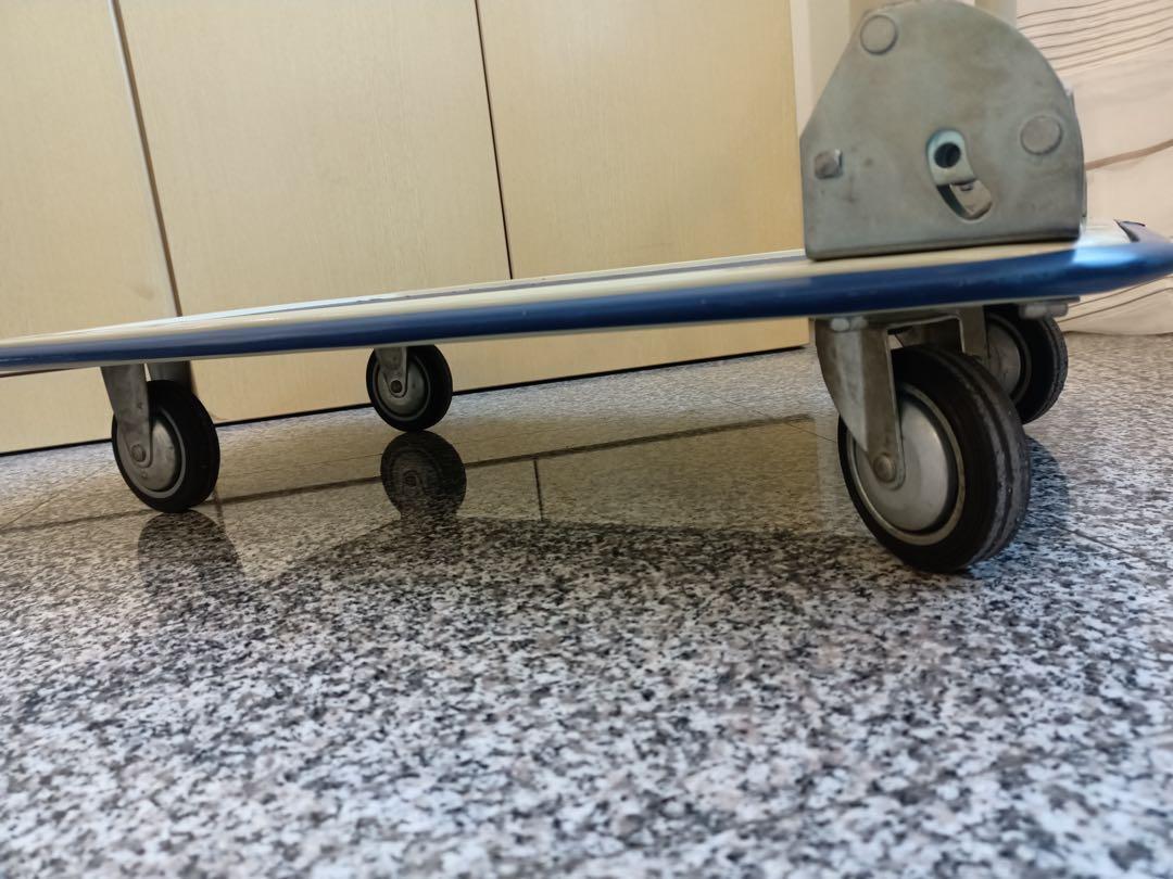 L-shape foldable trolley 150kg, Everything Else on Carousell