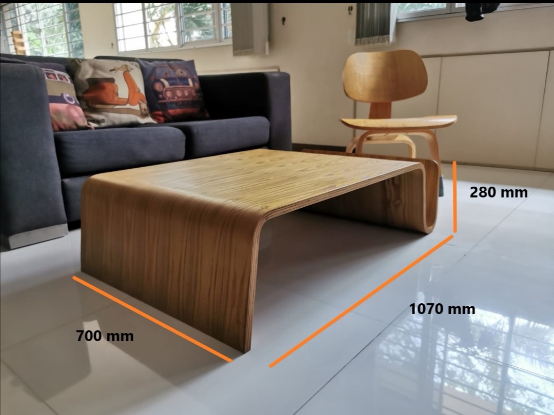 Mag wooden moulded Table, Furniture & Home Living, Furniture, Tables ...
