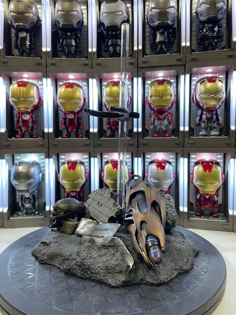 MARVEL AVENGERS HOT TOYS 1/6 SCALE MMS226 CHITAURI FOOTSOLDIER DIORAMA ...
