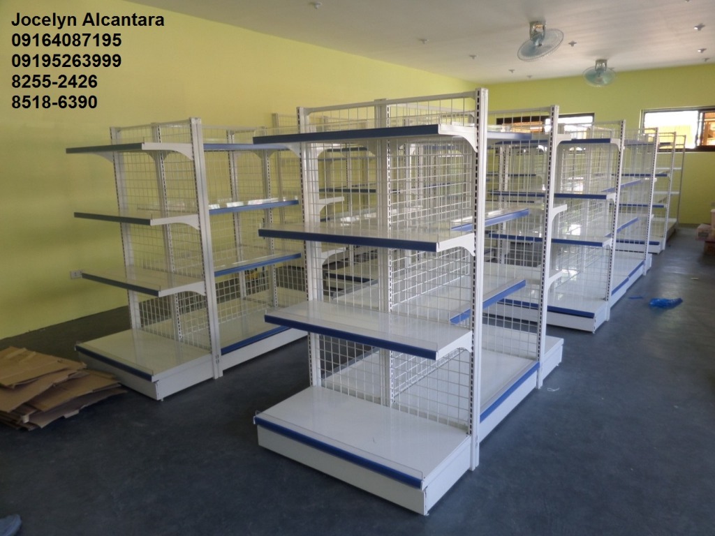 Mini marts store shelf stand Gondola Grocery shelves, Furniture & Home ...