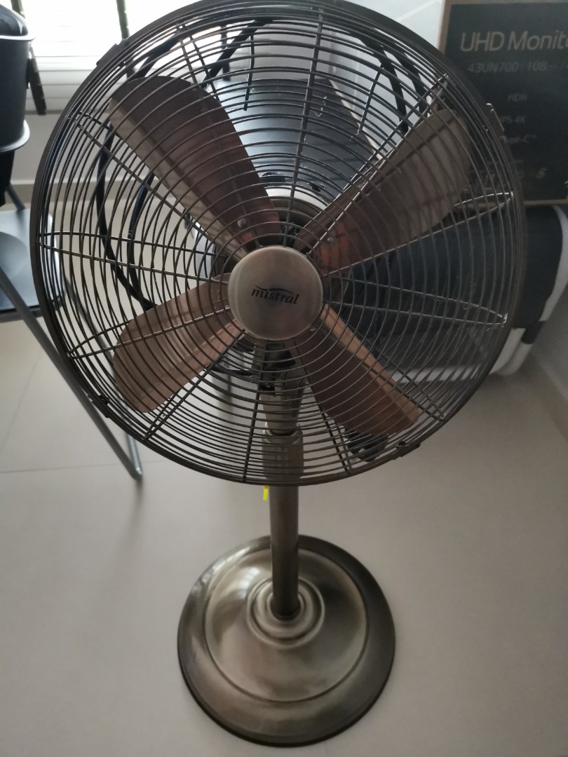 Mistral antique Standing Fan, Furniture & Home Living, Lighting & Fans ...