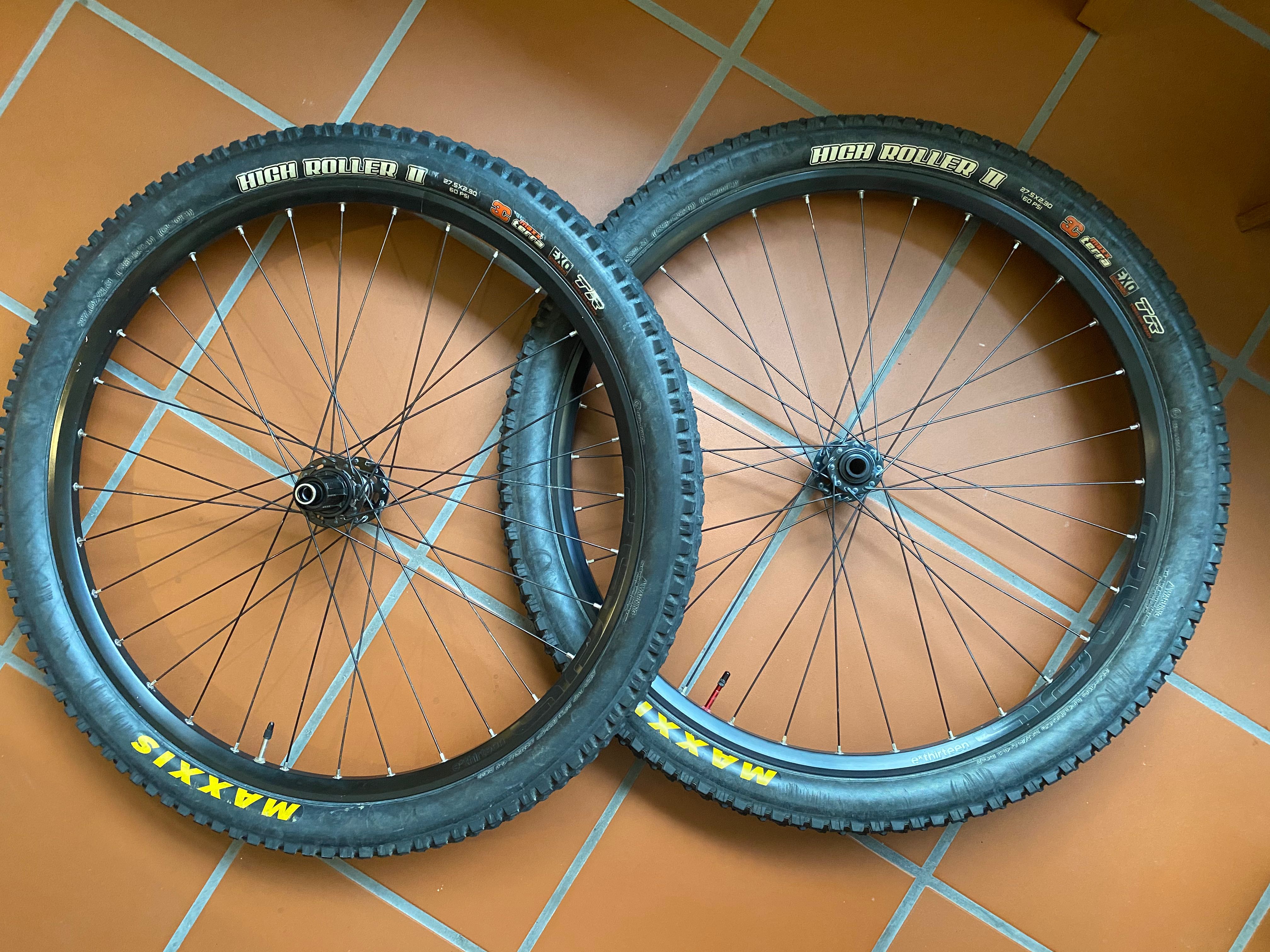 MTB 27.5 inch wheel set, Sports Equipment, Bicycles & Parts, Parts ...