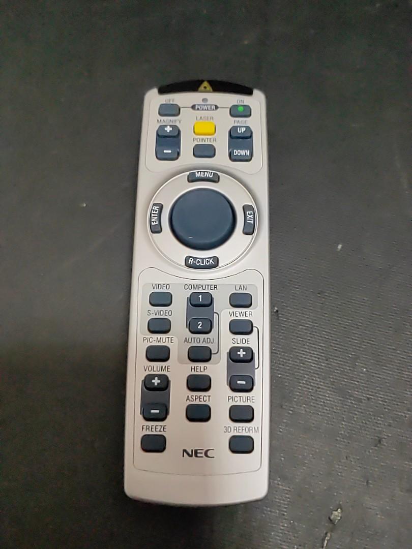 NEC Projector Remote Control with laser pointer for sale @ $15 each, TV ...