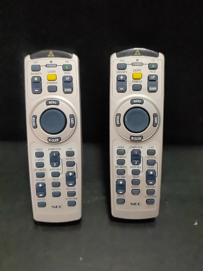 NEC Projector Remote Control with laser pointer for sale @ $15 each, TV ...