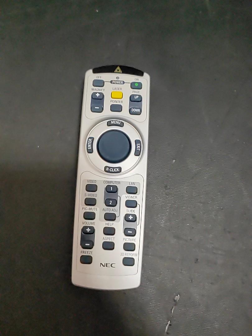 NEC Projector Remote Control with laser pointer for sale @ $15 each, TV ...