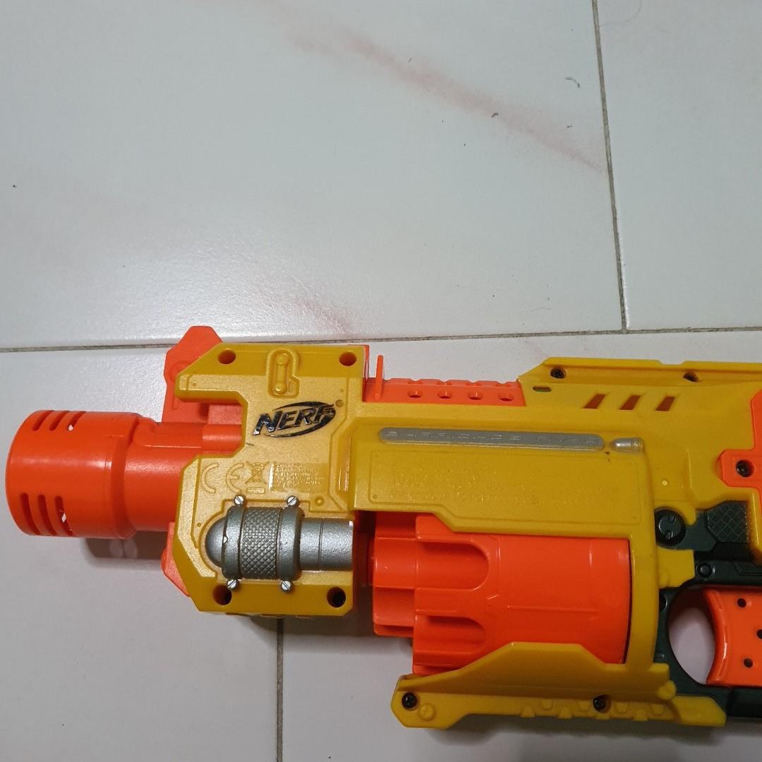 NERF Gun Barricade RV-10 Blaster, Toys & Games, Others on Carousell
