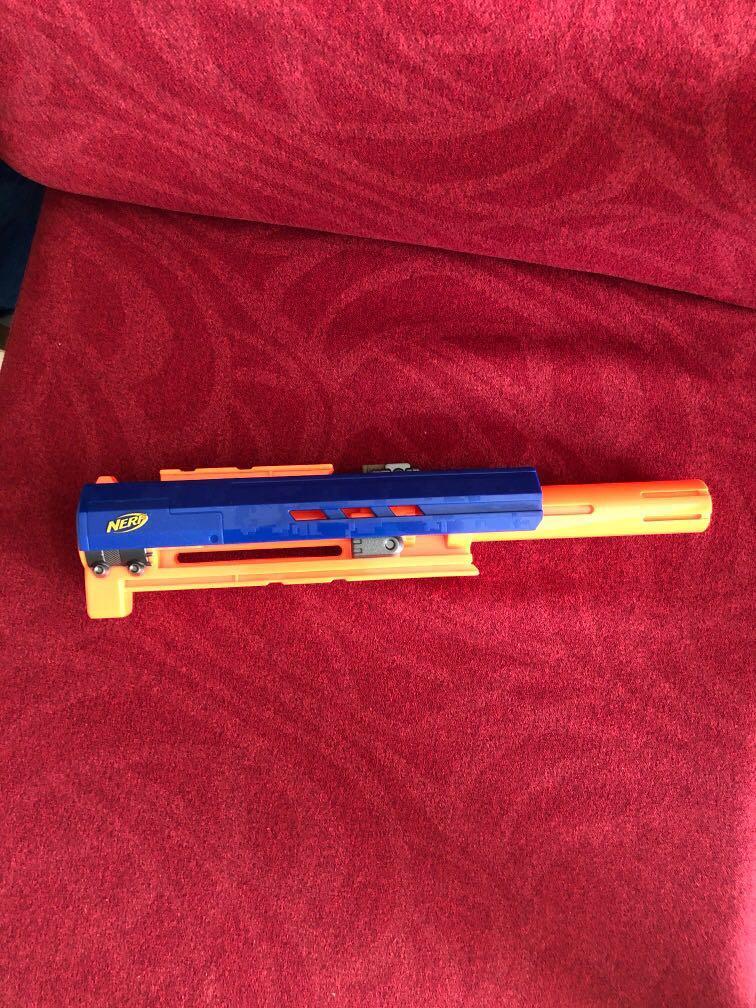 Nerf long strike barrel, Hobbies & Toys, Toys & Games on Carousell