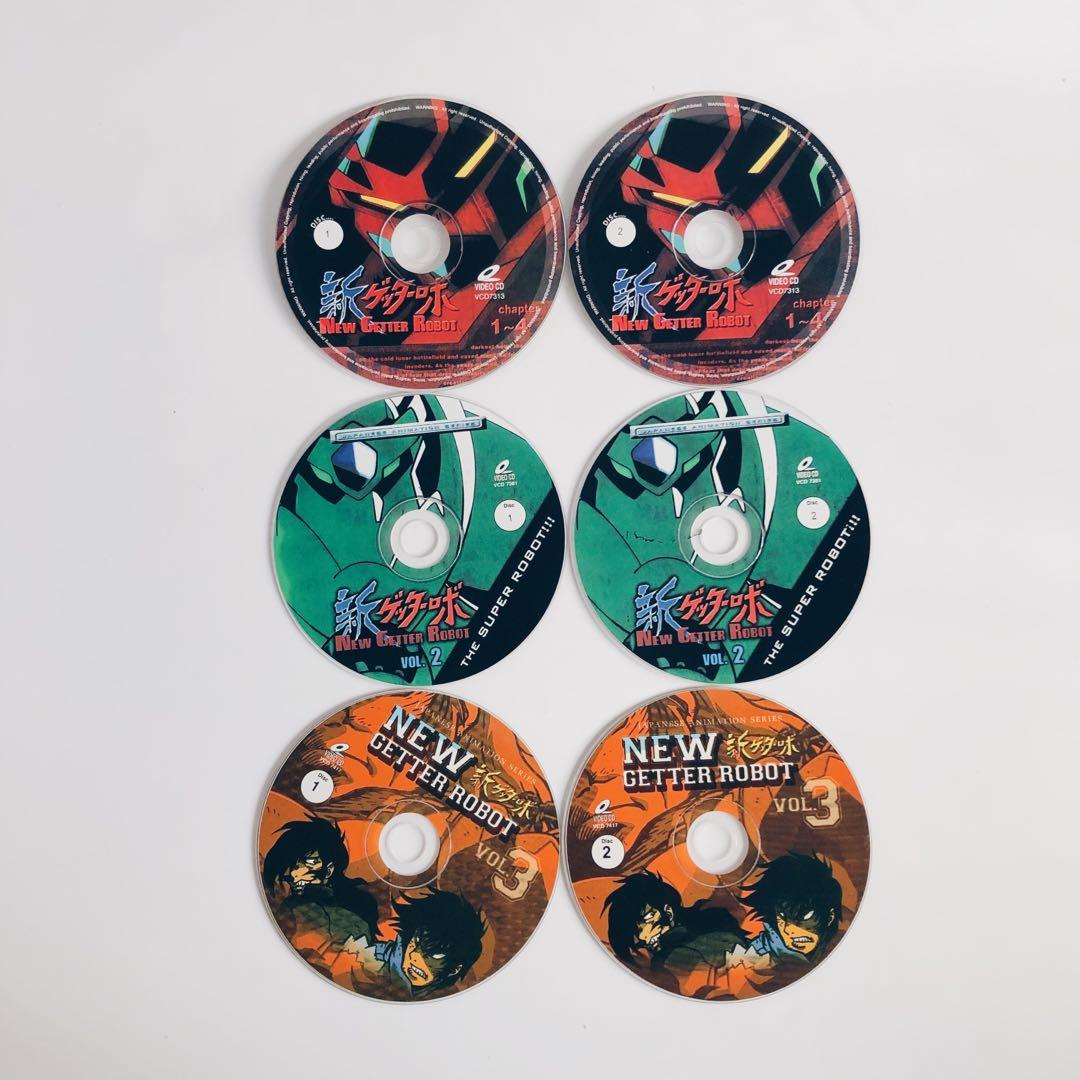 New Getter Robot Animation VCD complete set, Hobbies & Toys, Music ...