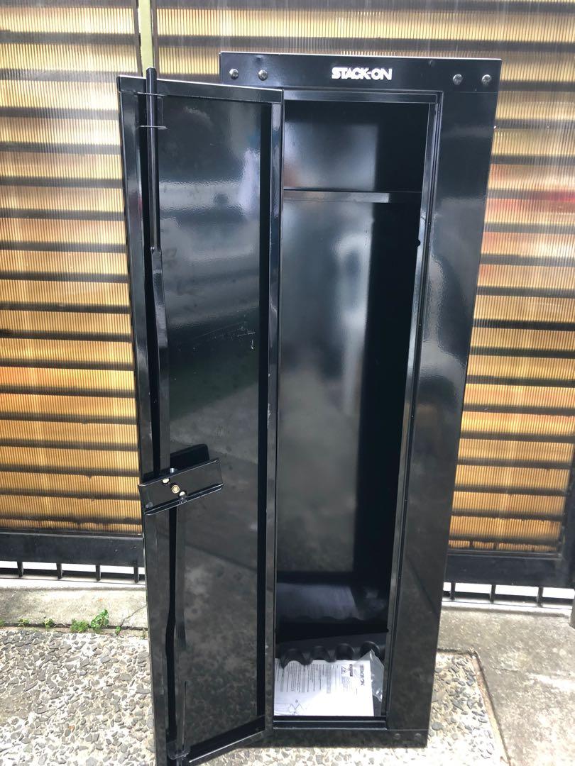 New Imported Stackon Steel 5-8 Gun Rifle Safety Firearms Cabinet Safe ...