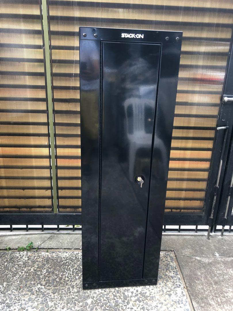 New Imported Stackon Steel 5-8 Gun Rifle Safety Firearms Cabinet Safe ...