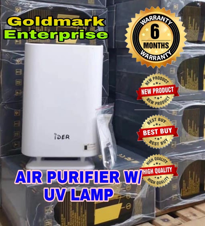 ORIGINAL AIR Purifier with UV Lights and HEPA filter, Anion and Remote ...