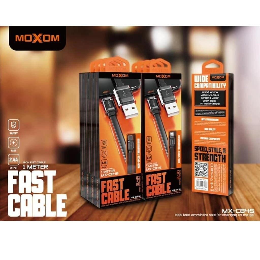 ORIGINAL MOXOM MX-CB45 USB Data Cable, Mobile Phones & Gadgets, Mobile ...