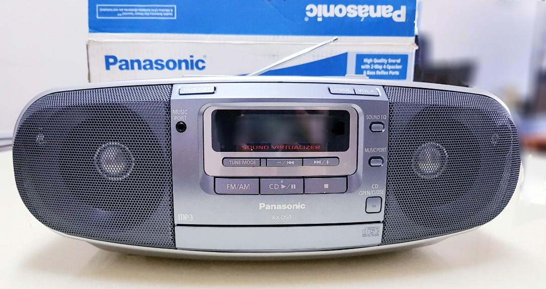 Panasonic Portable CD radio cassette recorder (Boombox), Audio ...