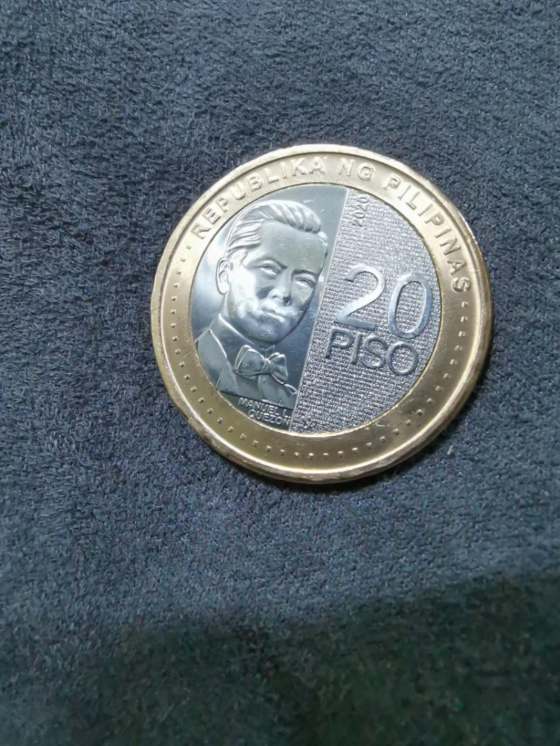 Philippine 20 peso coin 2020, Hobbies & Toys, Memorabilia ...