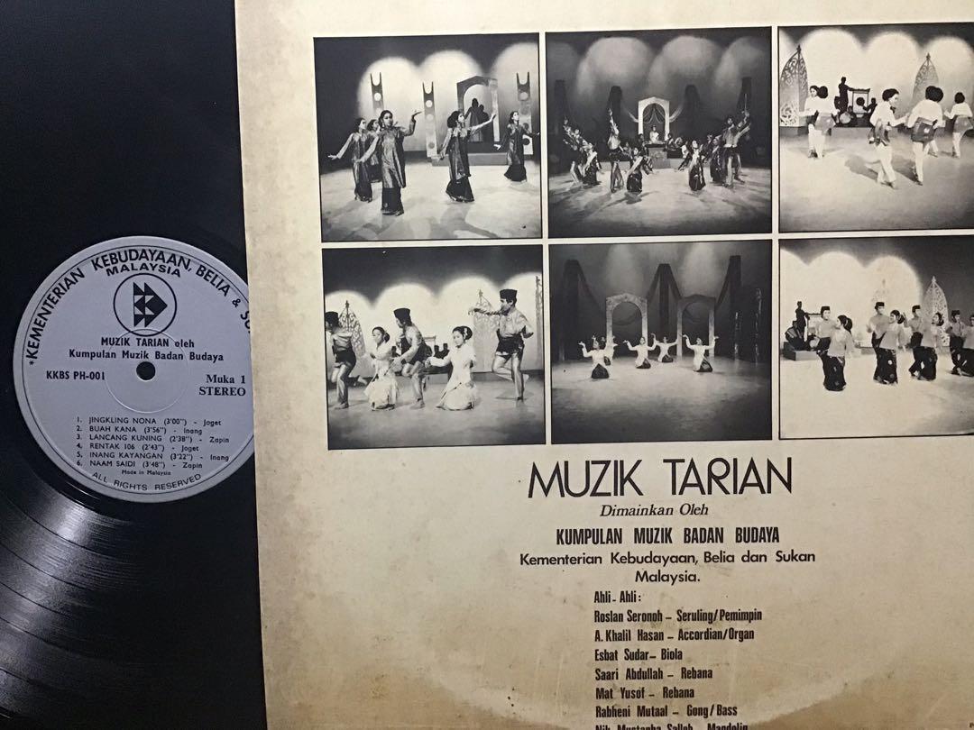 LP Muzik Tarian VINYL RECORD Anubis Piring Hitam Malay Record, Hobbies ...