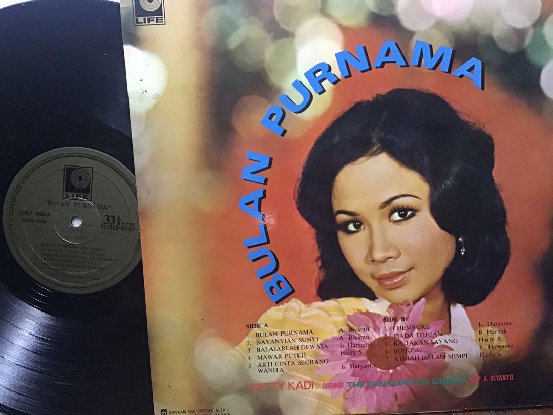 PIRING HITAM MELAYU Tetty Kadi - Bulan Purnama VINYL LP Anubis Malay ...