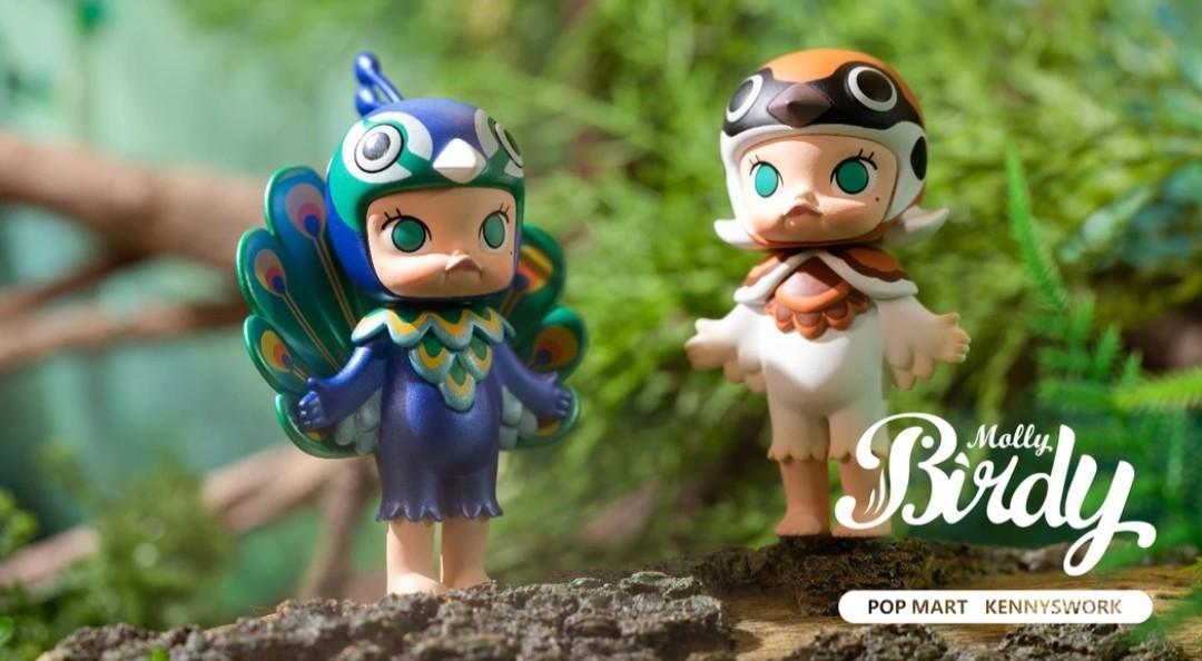 Popmart and Emma Blind box figurines (Molly Birdy, Molly Career, Dimoo ...