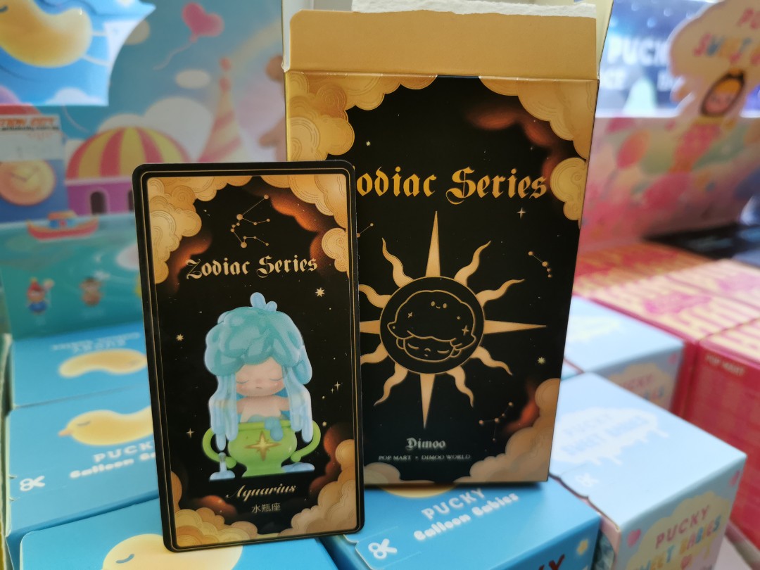 Popmart dimoo zodiac Aquarius, Hobbies & Toys, Toys & Games on Carousell