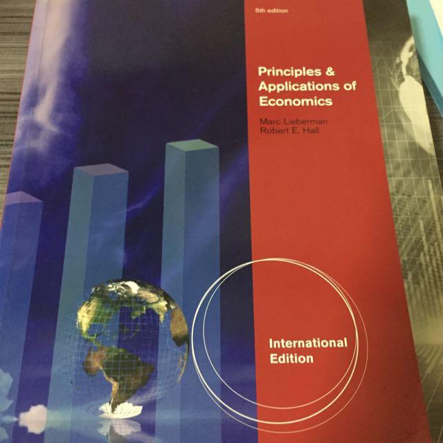 Principles and Application of Economics by Marc Lieberman and Robert E ...