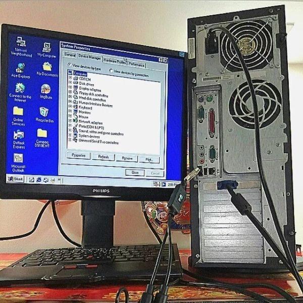 Refurbished HP Compaq D510cmt Computer Windows 98 Workstation Pentium 4 ...
