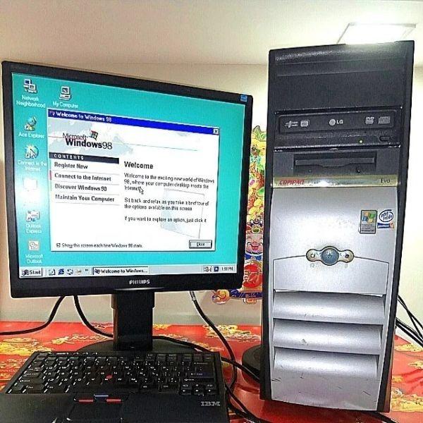 Refurbished HP Compaq D510cmt Computer Windows 98 Workstation Pentium 4 ...
