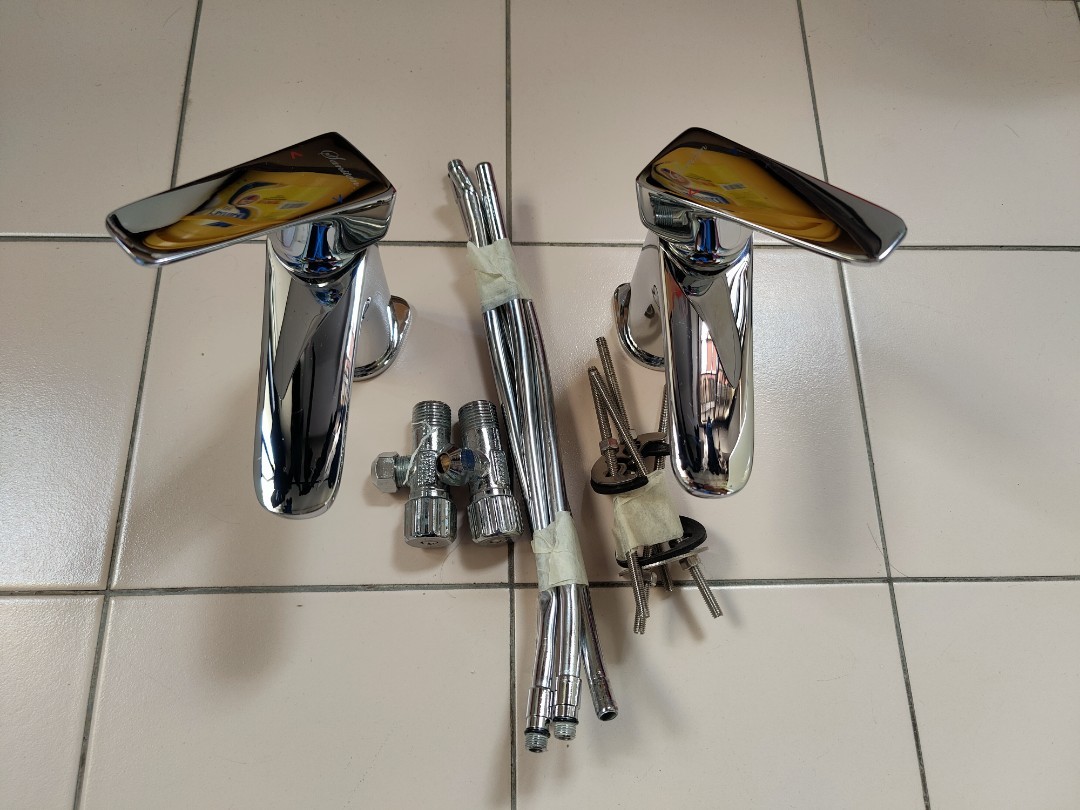 Saniton Basin mixer tap, Furniture & Home Living, Bathroom & Kitchen ...