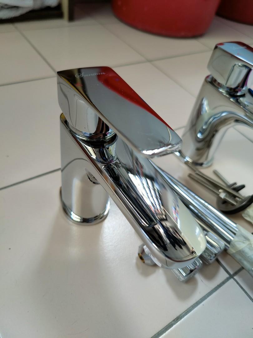 Saniton Basin mixer tap, Furniture & Home Living, Bathroom & Kitchen ...