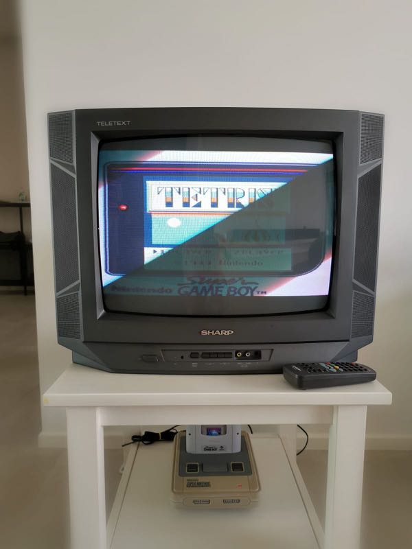 Sharp CRT 20" Colour TV + Remote, TV & Home Appliances, TV ...