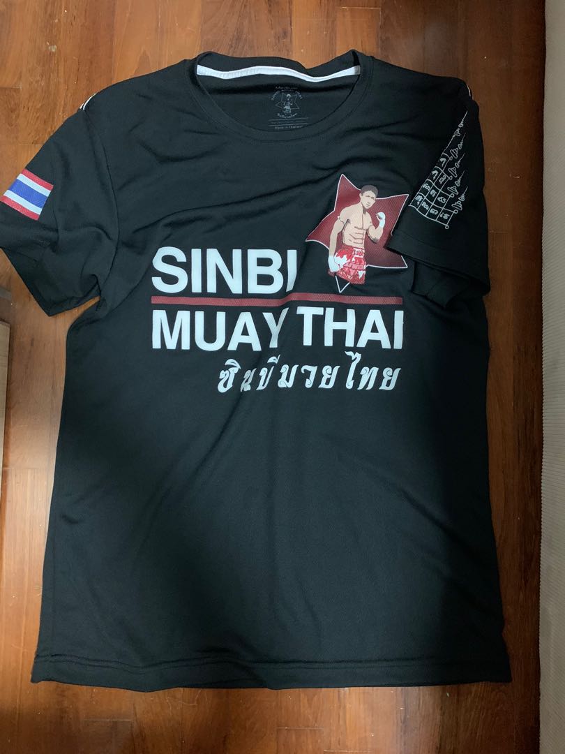 Sinbi Phuket Muay Thai Gym T Shirt, Women's Fashion, Tops, Shirts on ...