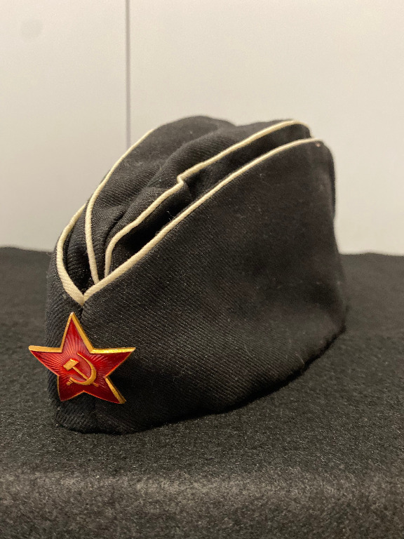 Soviet Submarine Side Cap, Hobbies & Toys, Memorabilia & Collectibles ...