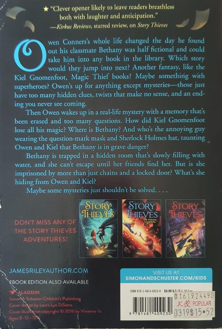 STORY THIEVES, Books & Stationery, Fiction on Carousell