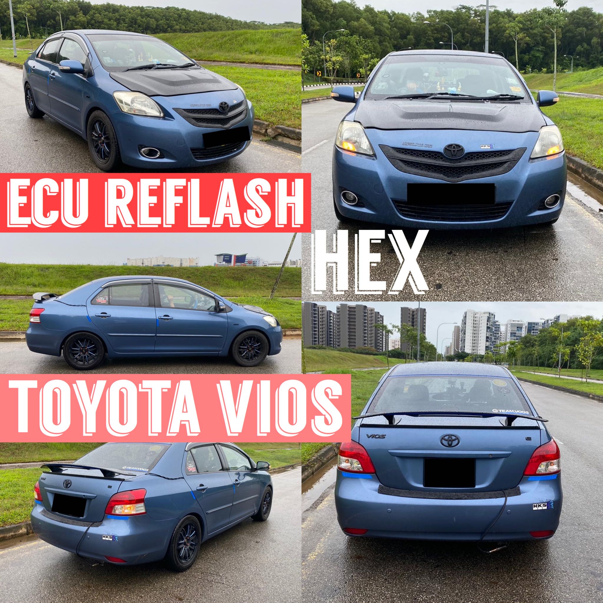 Toyota Vios NCP93 ECU Reflash / Remap / Tune, Car Accessories, Car ...