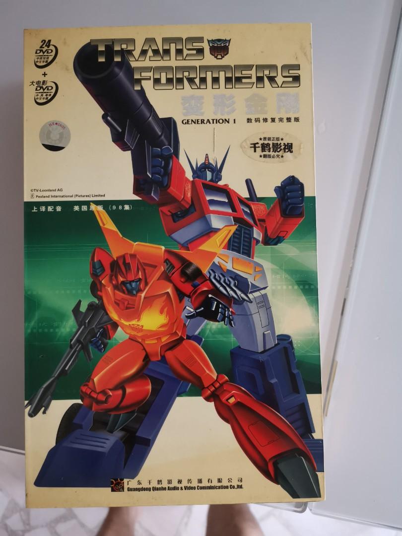 Transformers Generation 1 Dvds set, Hobbies & Toys, Music & Media, CDs ...