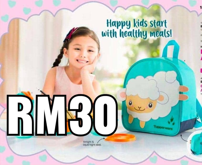 Tupperware kids school beg, Babies & Kids, Babies & Kids Fashion on ...