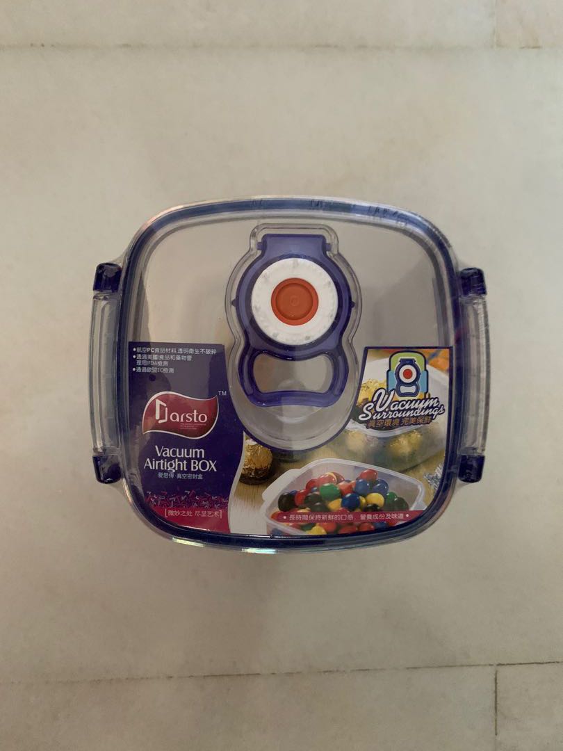 Vacuum Airtight Tupperware 770ml, TV & Home Appliances, Kitchen ...